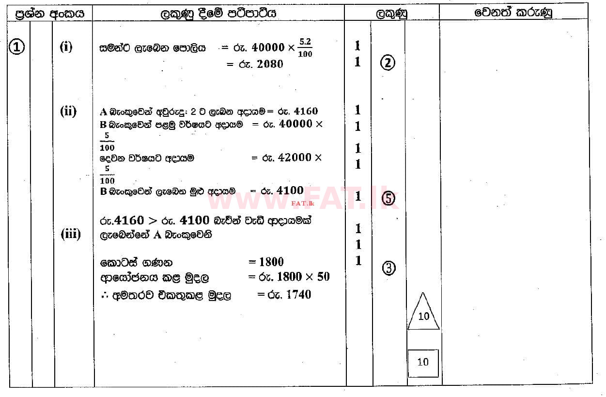 National Syllabus : Ordinary Level (O/L) Mathematics - 2018 December ...