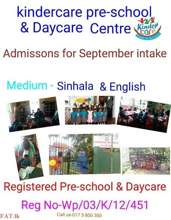 Kindercare Pre School & Daycare Centre - Panadura