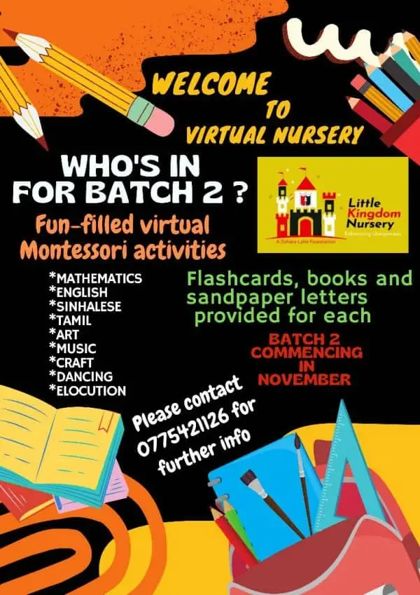 Virtual Nursery Fun-filled virtual Montessori activities