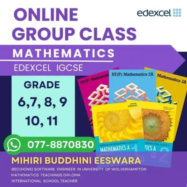 Mathematics (Edexcel) Group class