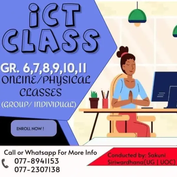 Maths, History, ICT, Science Classes