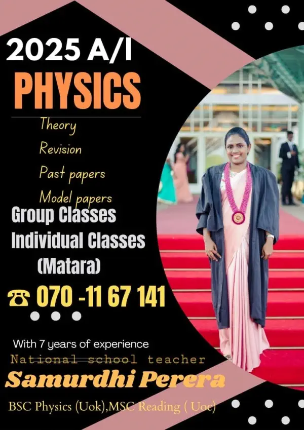 Advanced Level Physics - Group and Individual Classes