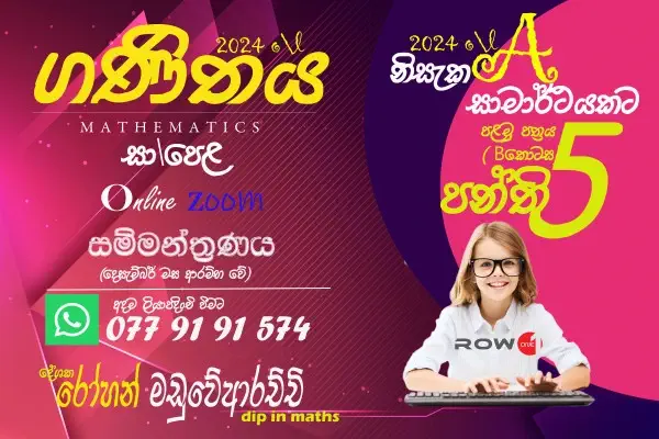 Tuition - Mathematics O/L