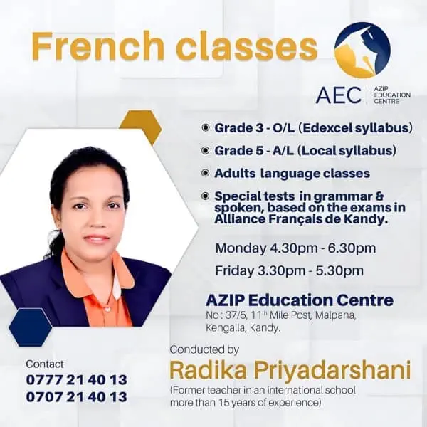 French Language Tuition - Edexcel, Local Syllabus