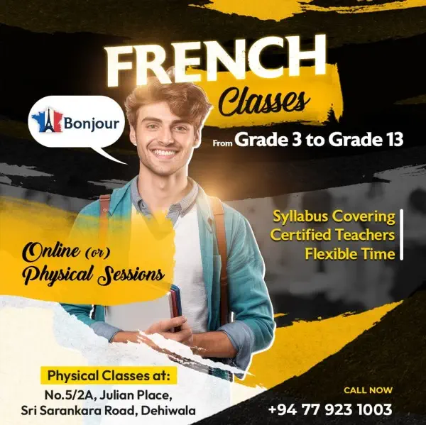 French Classes - Grade 3 to Grade 13