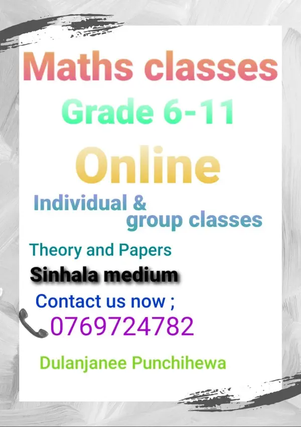 Mathematics Online class
