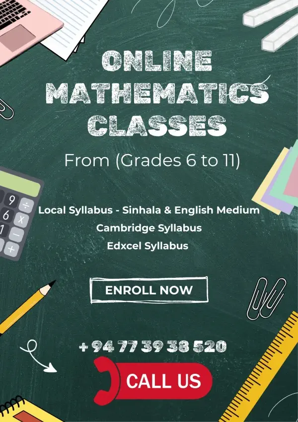 Online Mathematics Classes for students Grade 6 - 11